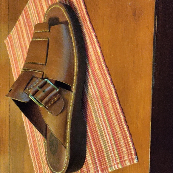 Trask | Shoes | Hs Trask Mens Leather Slipon Sandals Slides 9 | Poshmark